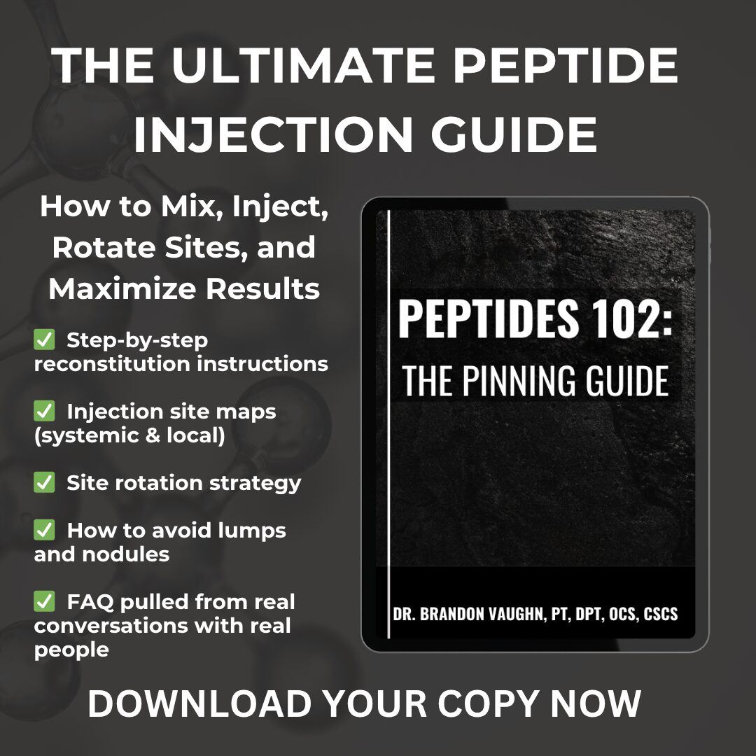 Peptides 102: The Ultimate Injection Guide for Peptides